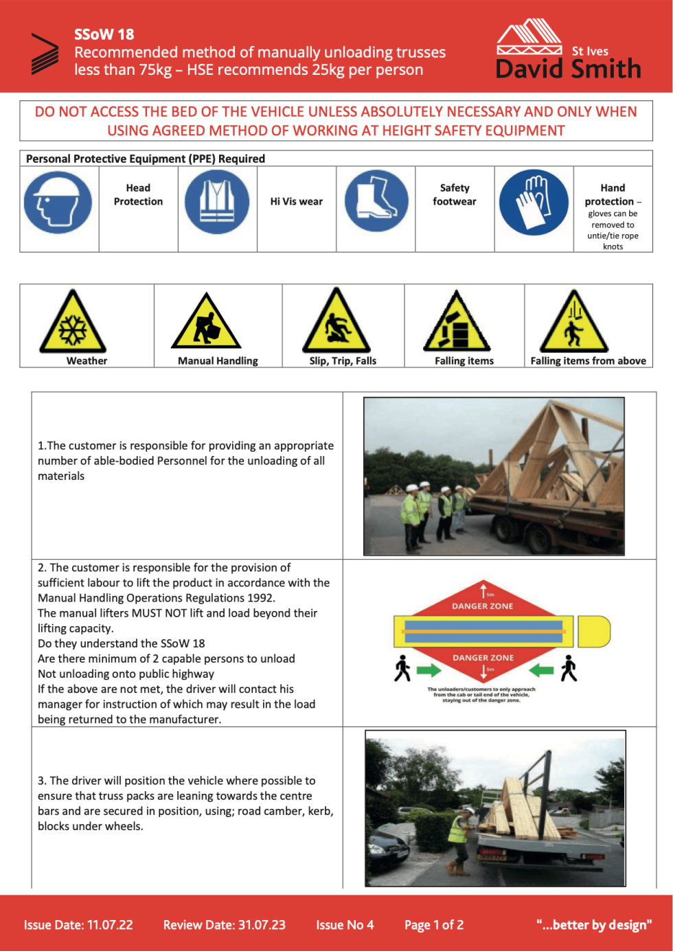 Health & Safety - David Smith St Ives